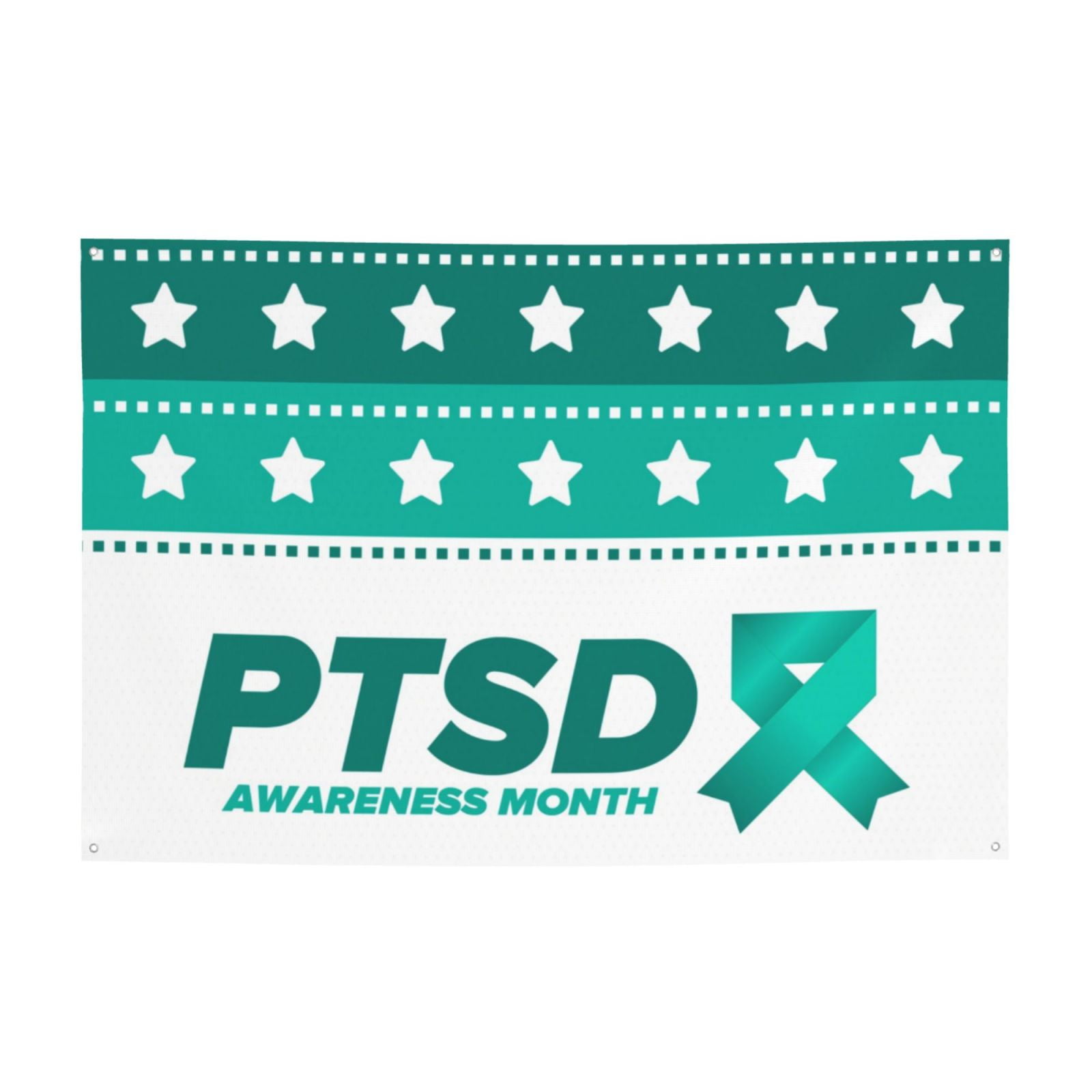 June is PTSD Awareness Month Festival Banner 47x71 Inches Suitable For Decorating Parties ...