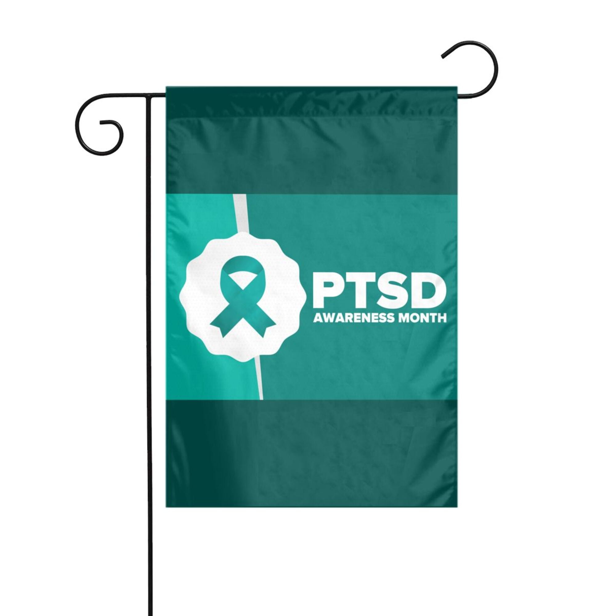 June is PTSD Awareness Month Garden Flag Decoration Yard Farmhouse ...