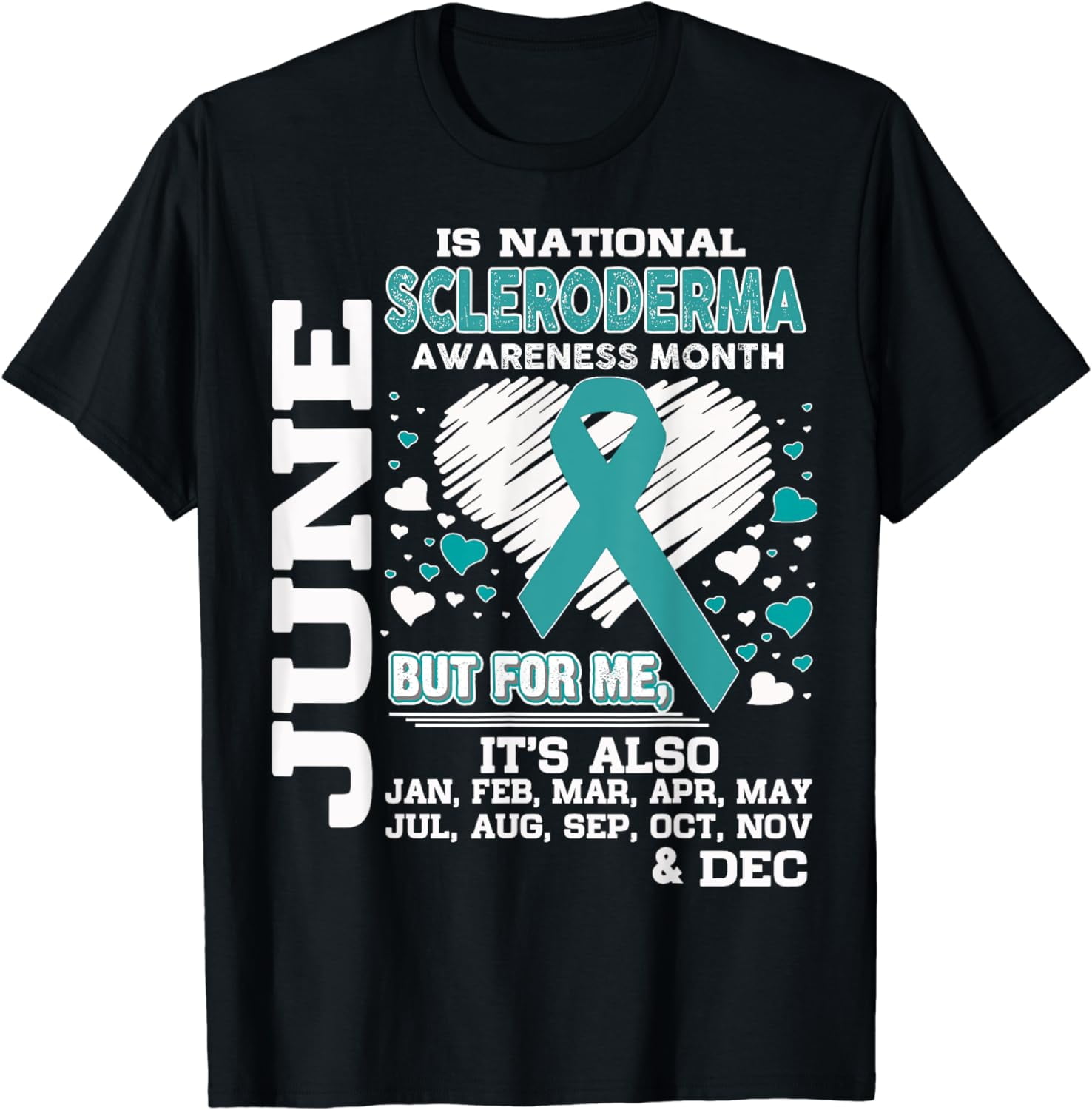 June is Scleroderma Awareness Month Shirt - Walmart.com