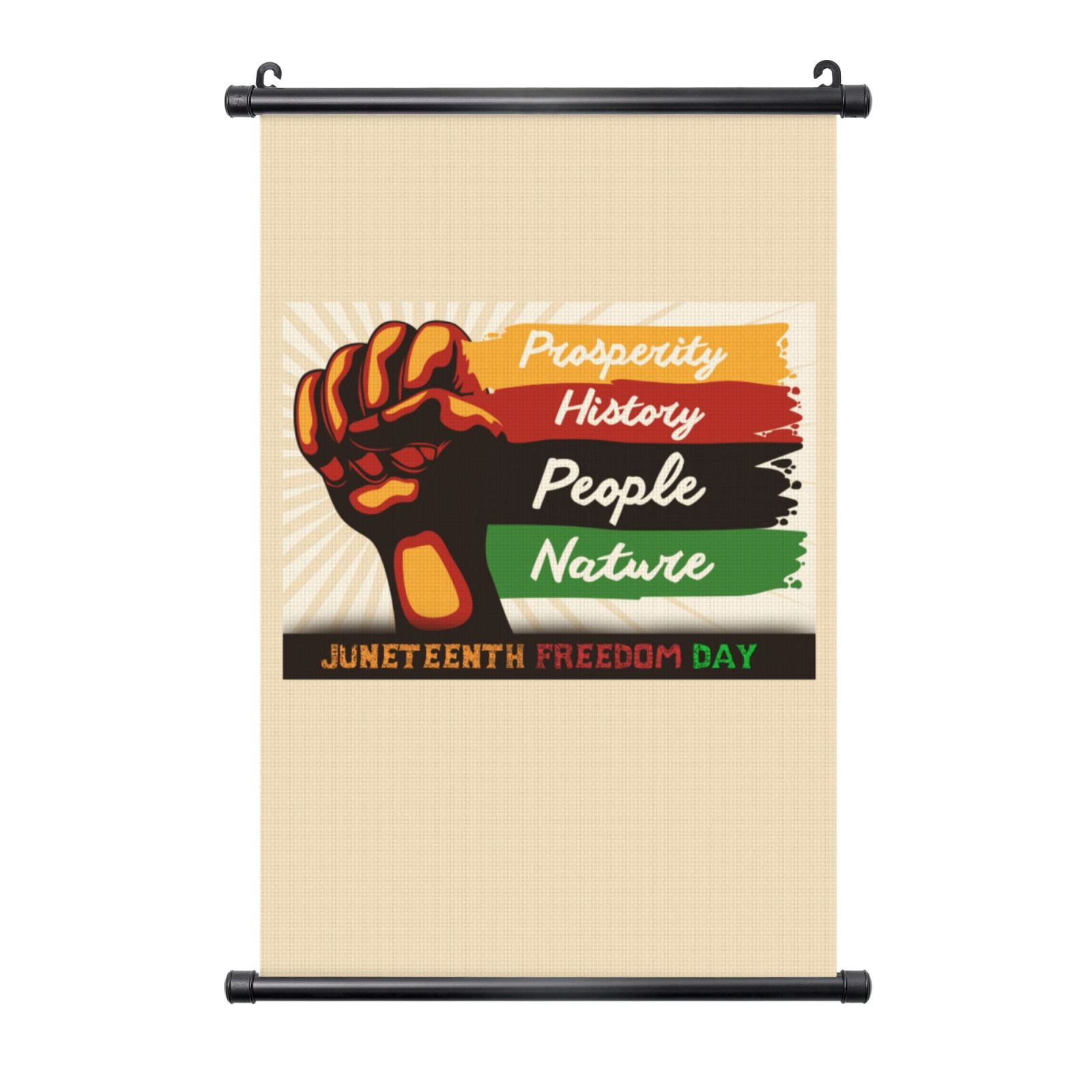 June-teenth Celebrating Black Freedom 1865 Poster Wall Art Banner ...