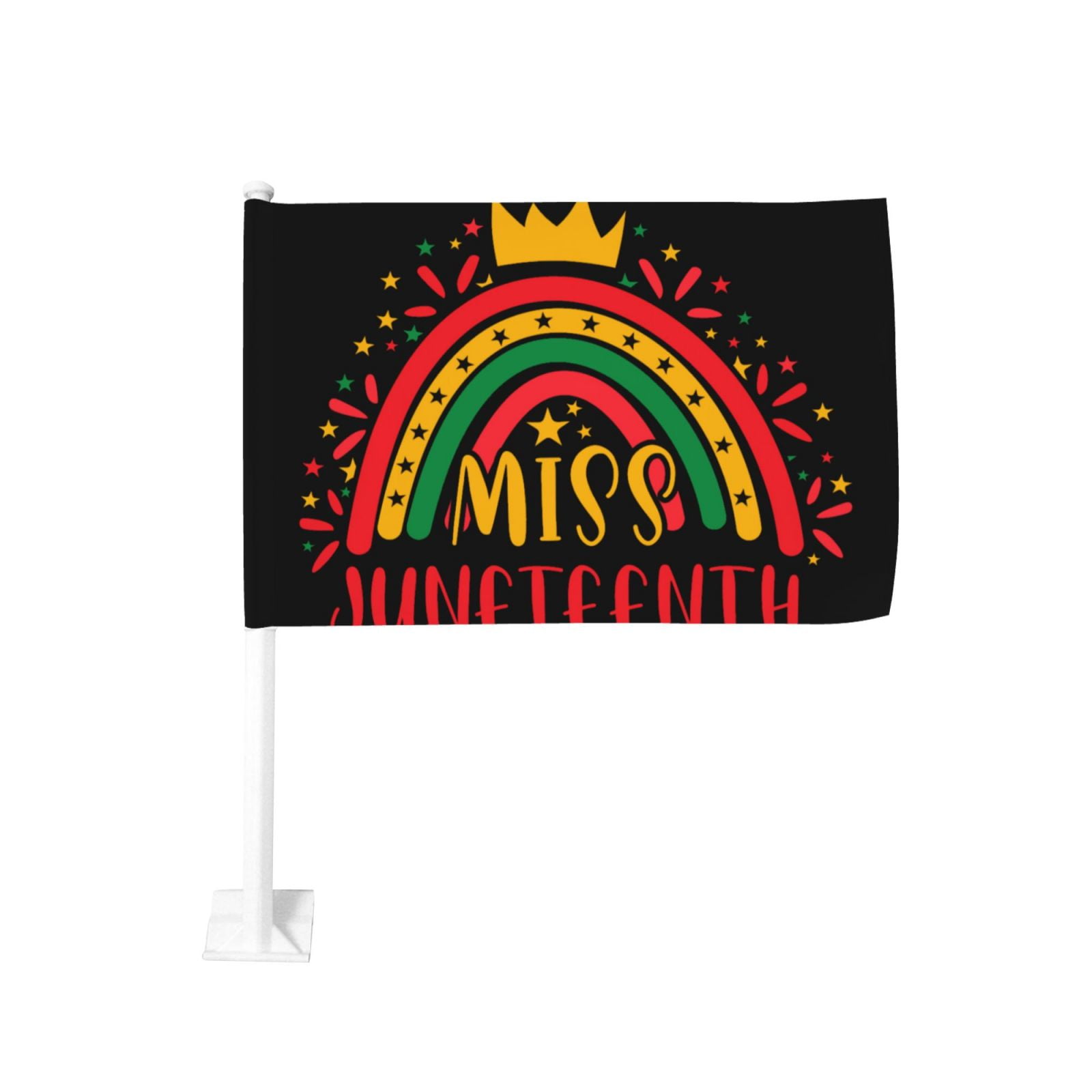 June-teenth Emancipation Day Black American Freedom June 19th Car Flag ...