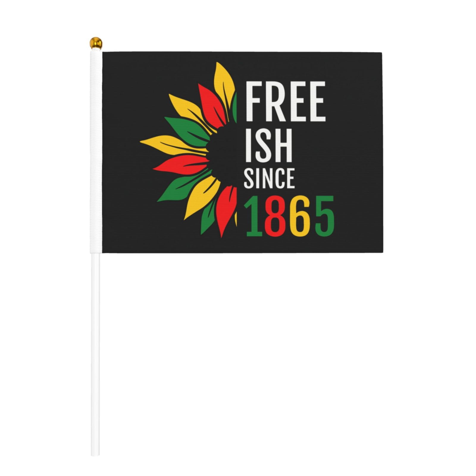 June-teenth Emancipation Day Flag Small Mini Hand Held Flags Small ...