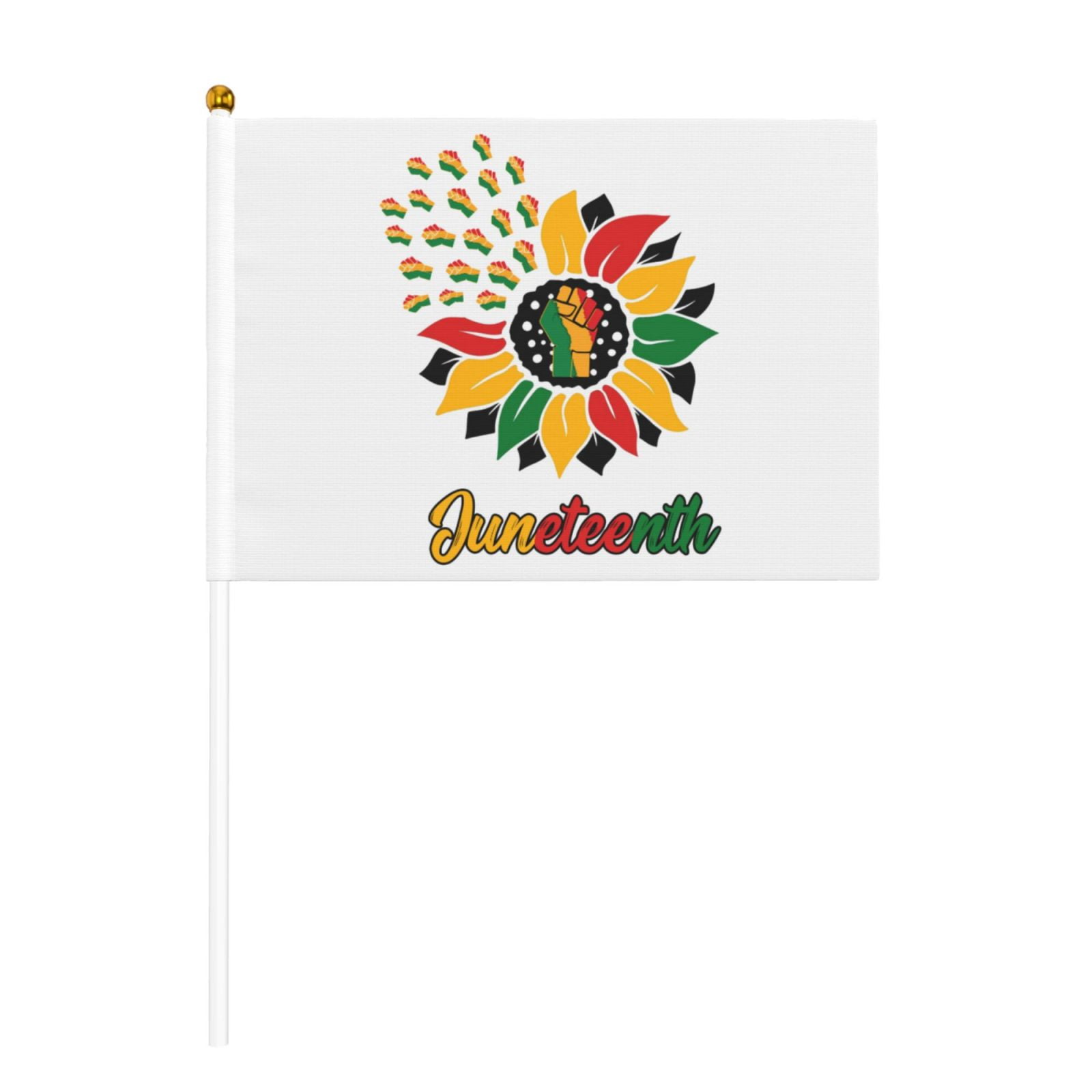June-teenth Flag Black His-tory Month African American Flag Small Mini ...