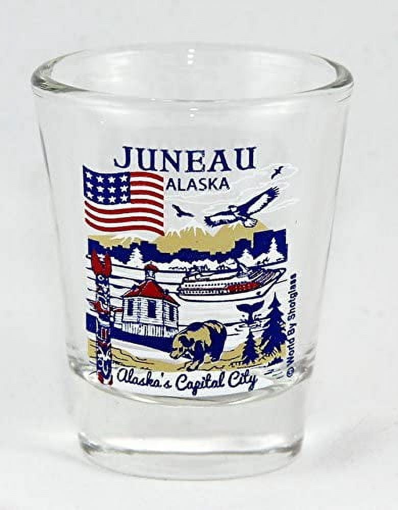 Juneau Alaska Great American Cities Collection Shot Glass - Walmart ...