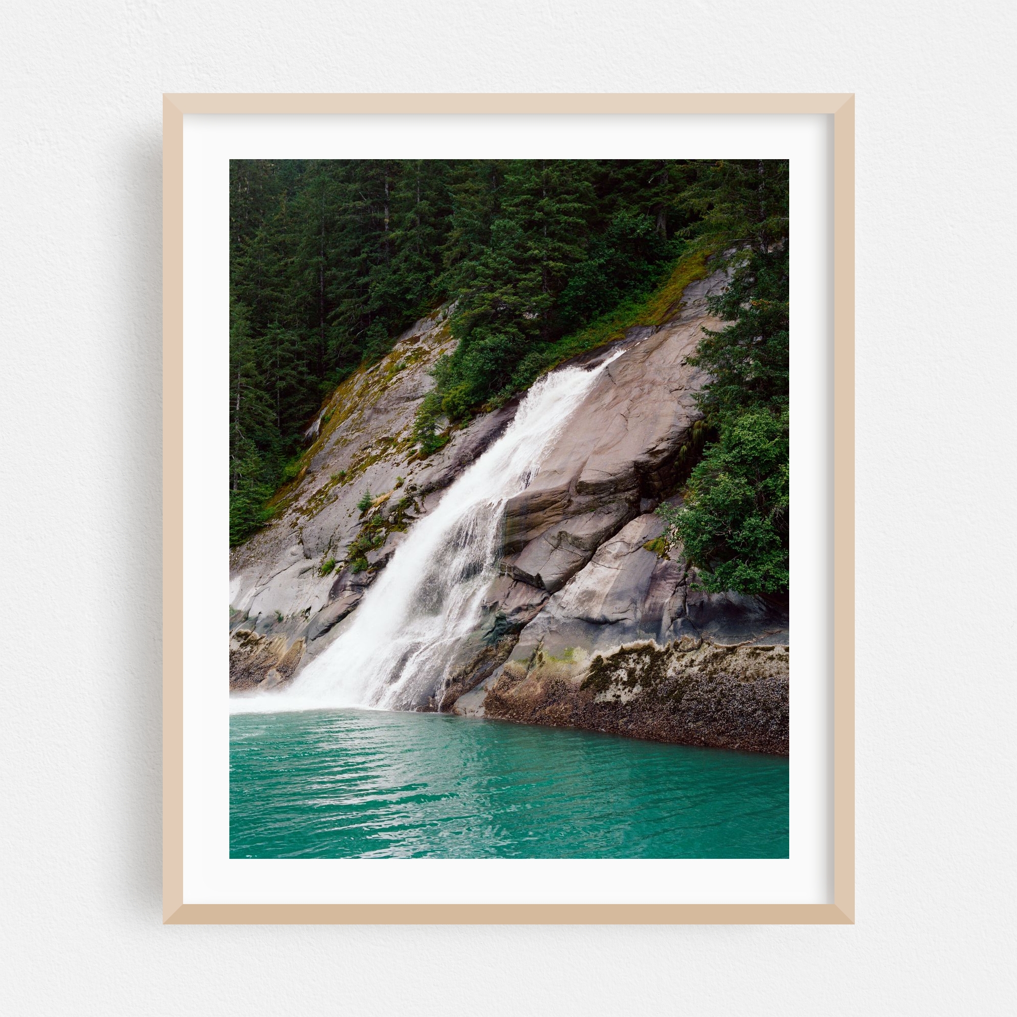 Juneau Waterfall - Juneau Alaska Photography Waterfall Forest Nature ...
