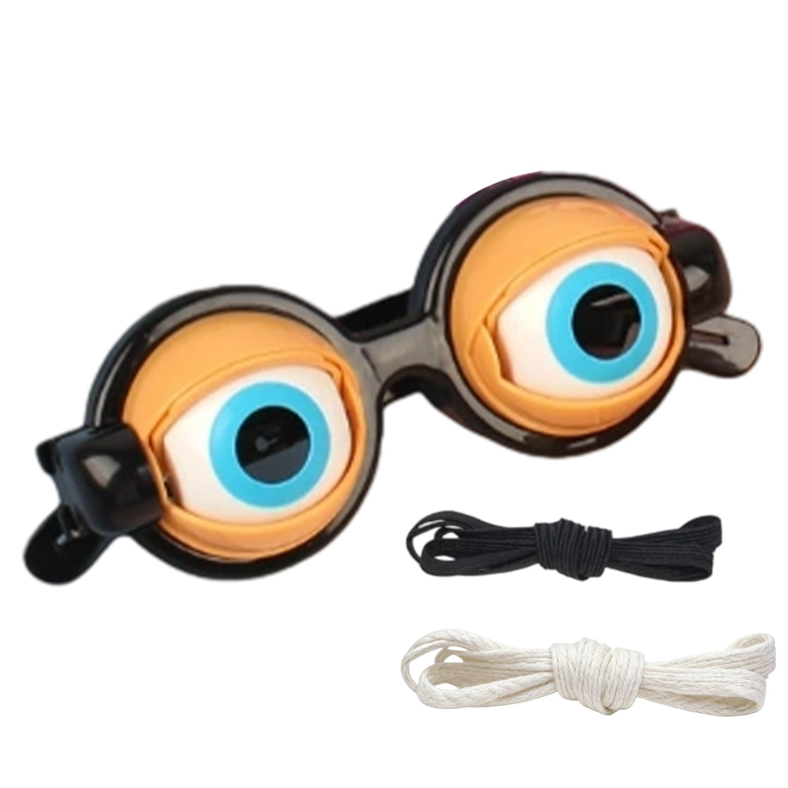 Junepar Brown Crazy Eyes Glasses with 1 Straps Blinking & Winking ...