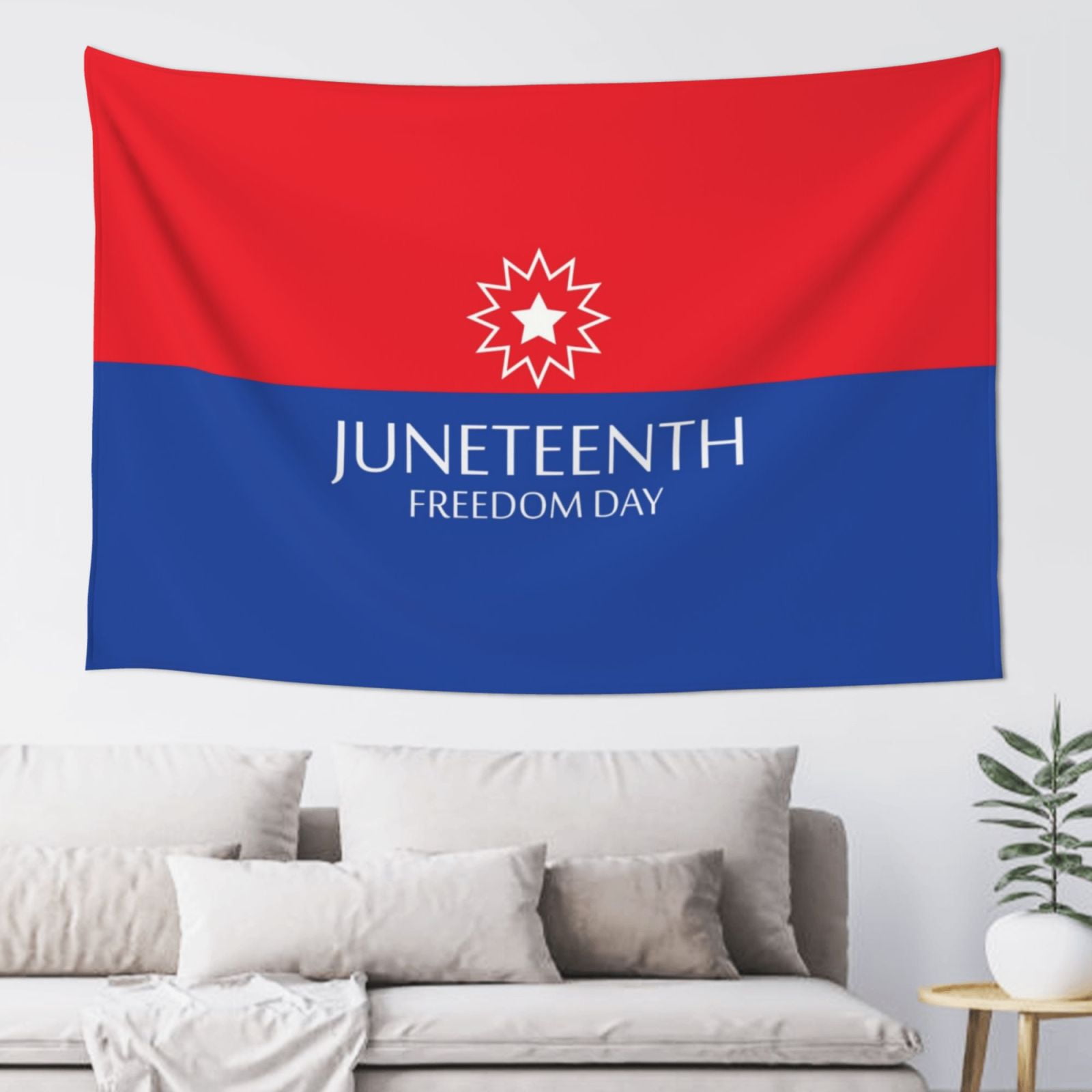 Junet-eenth Freedom Day Tapestry Banner Backdrop Flag Background ...