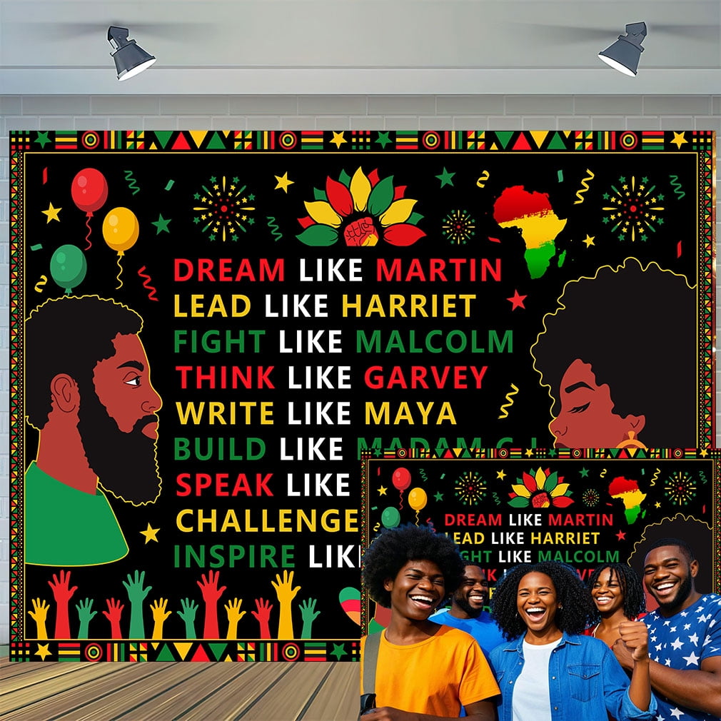 Junet-eenth Photo Backdrop 19th June 1865 Black History Month ...