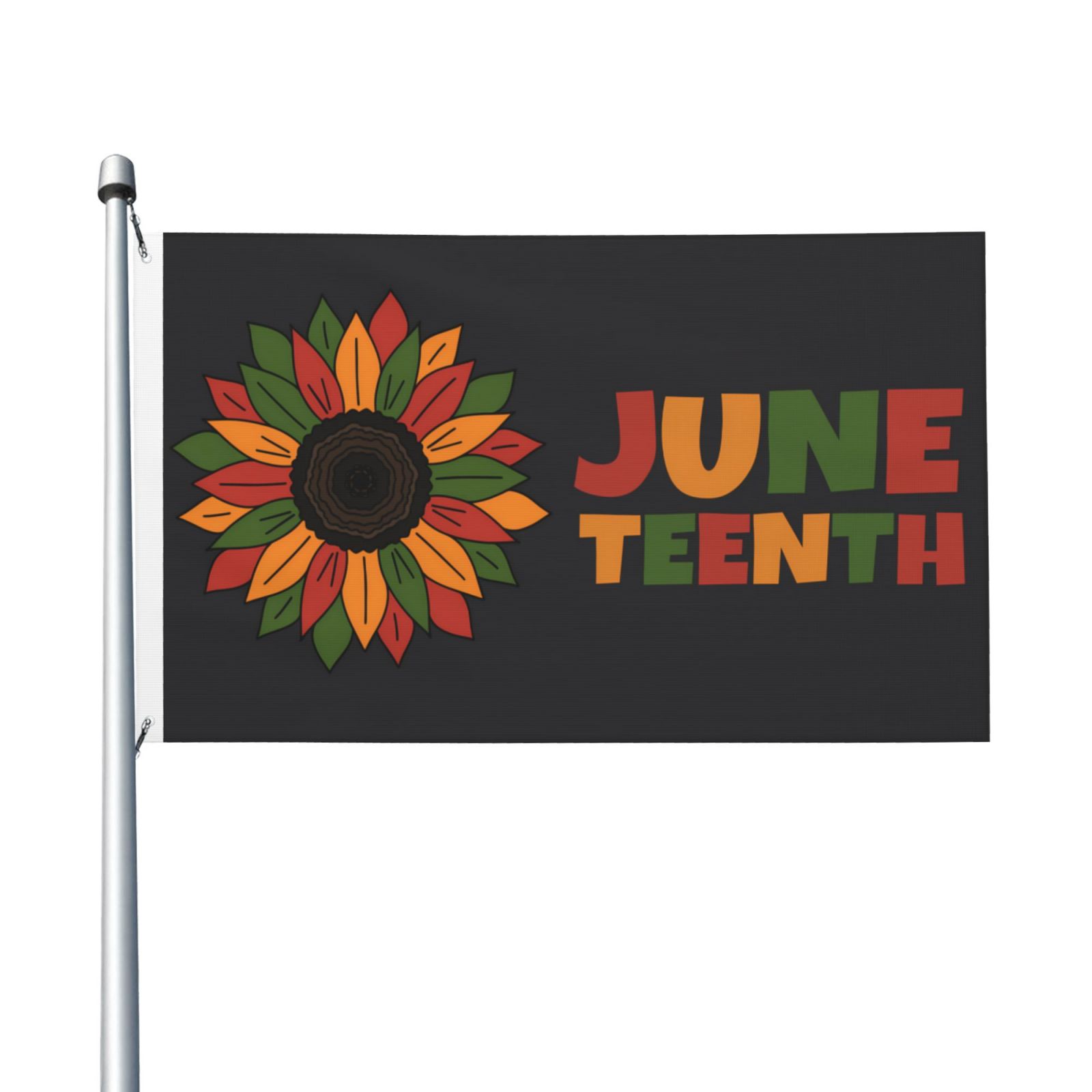 Junetee-nth African Ame-rican Freedom Black History June 19 Flag 3x5 Ft ...