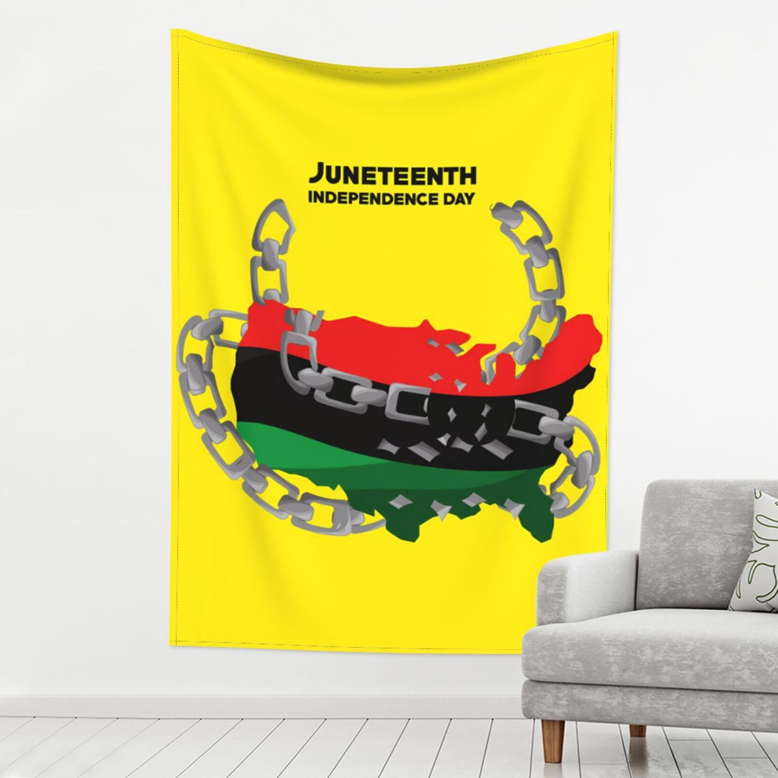 Junetee-nth Celebrating Black Freedom 1865 African Amer-ican Tapestry ...