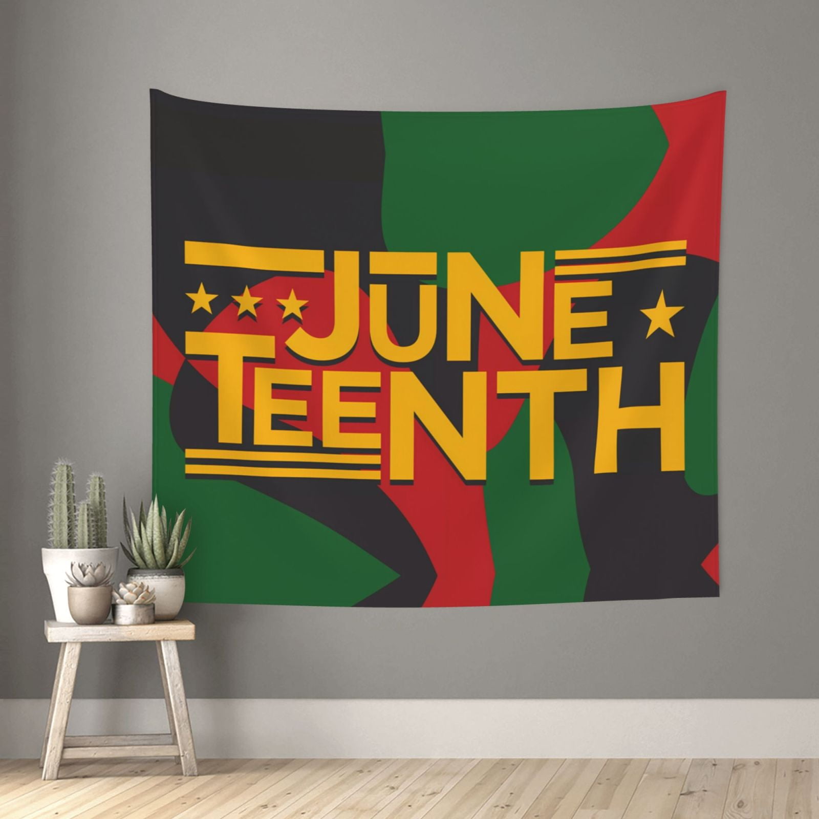 Junetee-nth Since 1865 Celebrate Freedom Afican Tapestry Banner ...