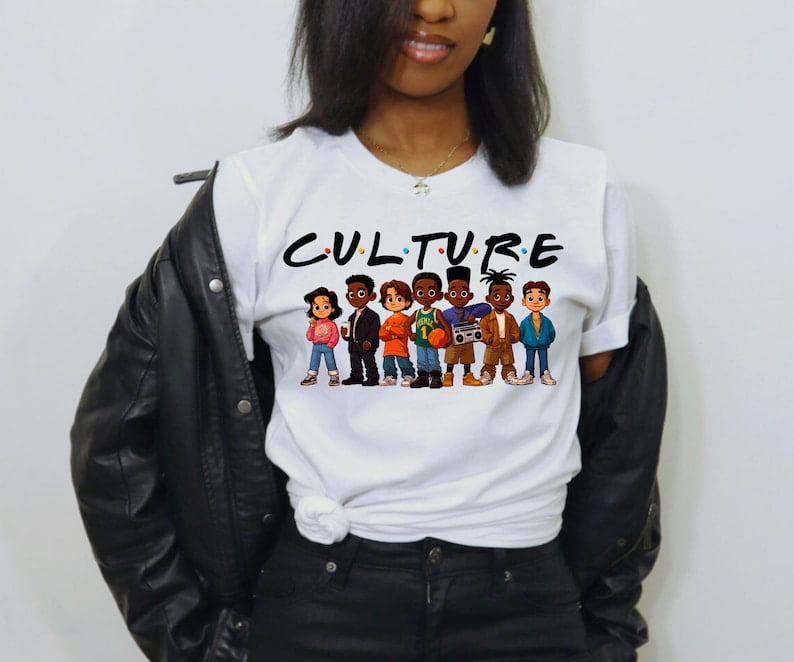 Juneteenth Black Cartoon Characters Shirt, Juneteenth Shirt, BLM T ...