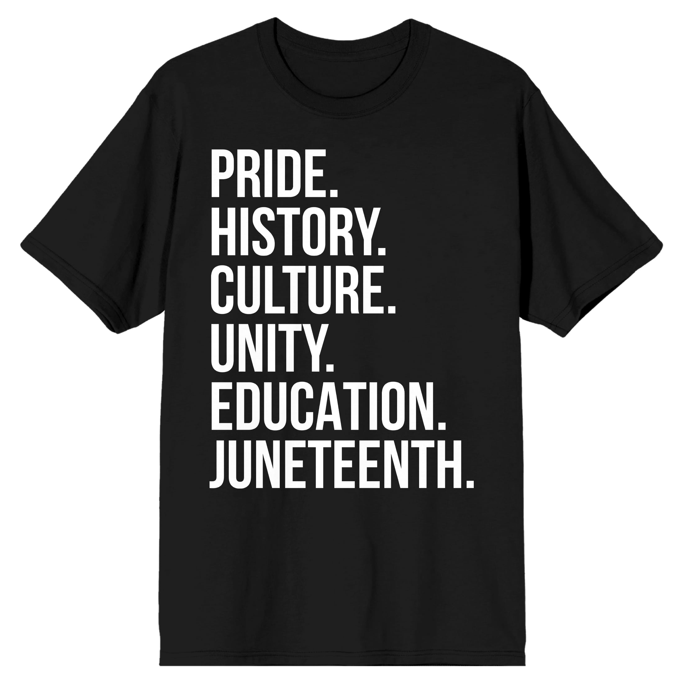 Juneteenth Pride History Culture Unity Education Crew Neck Short Sleeve ...