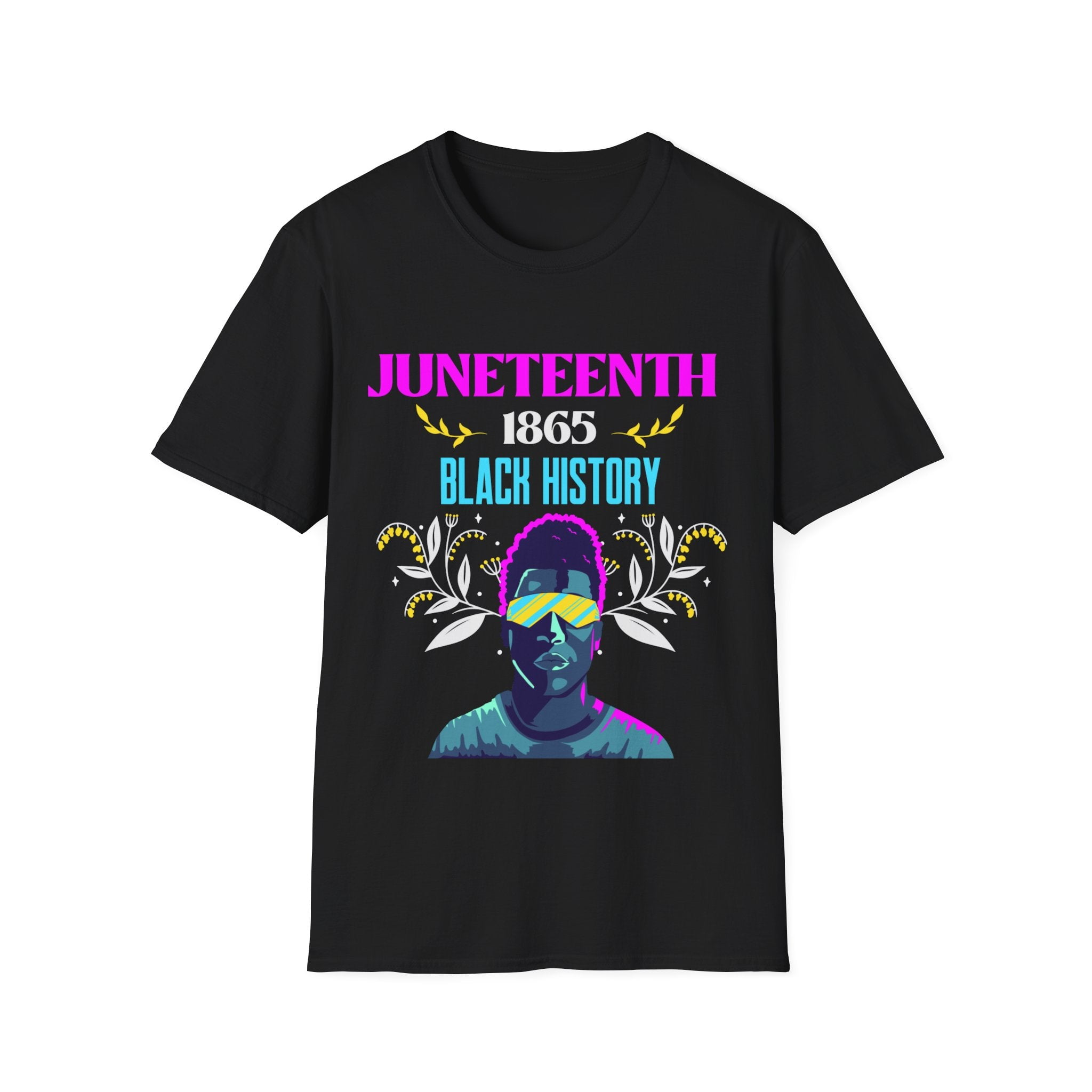 Juneteenth T-shirt for Men Freedom Day Mens Black Pride Tee - Walmart.com