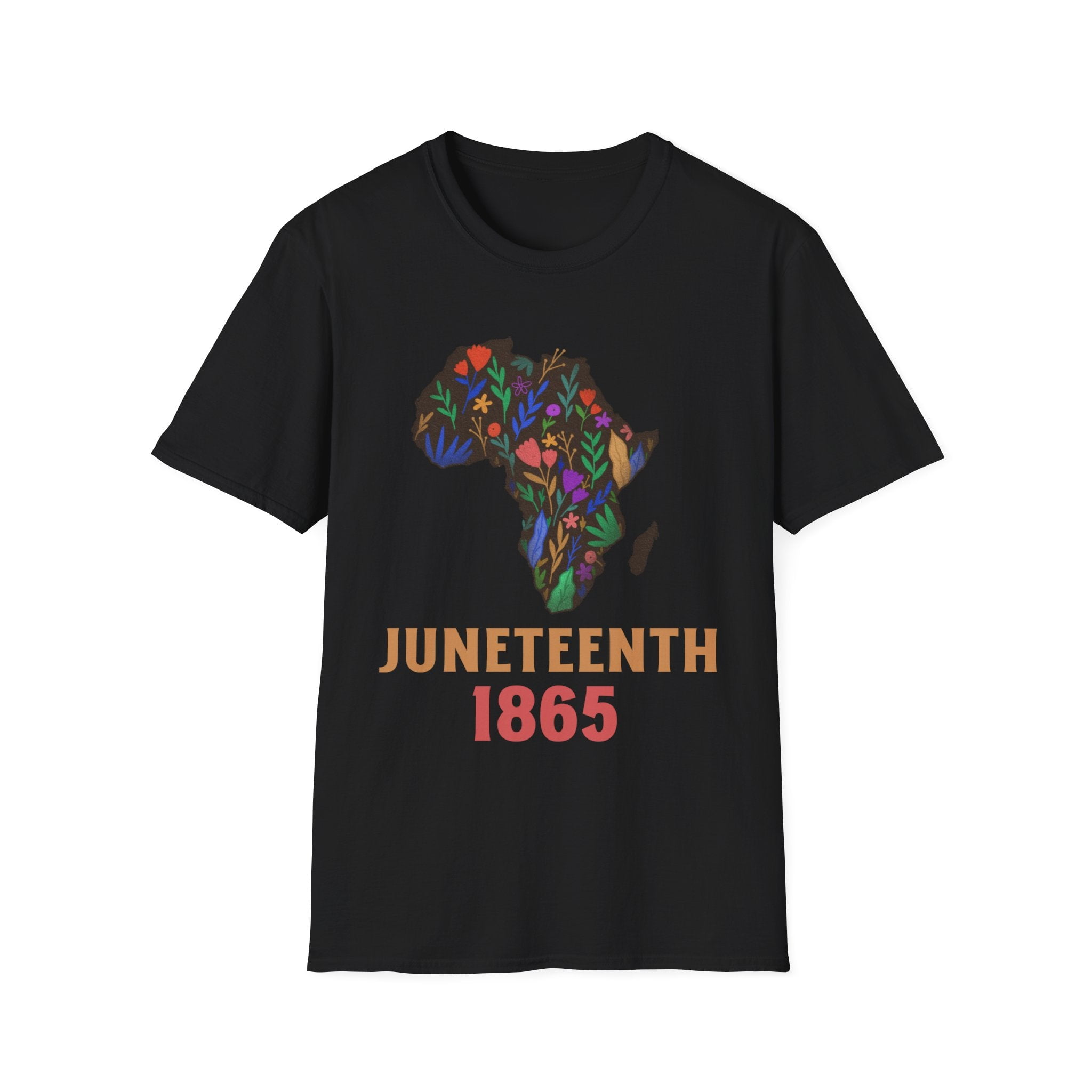 Juneteenth T-shirt for Men Freedom Day Mens Black Pride Tee - Walmart.com