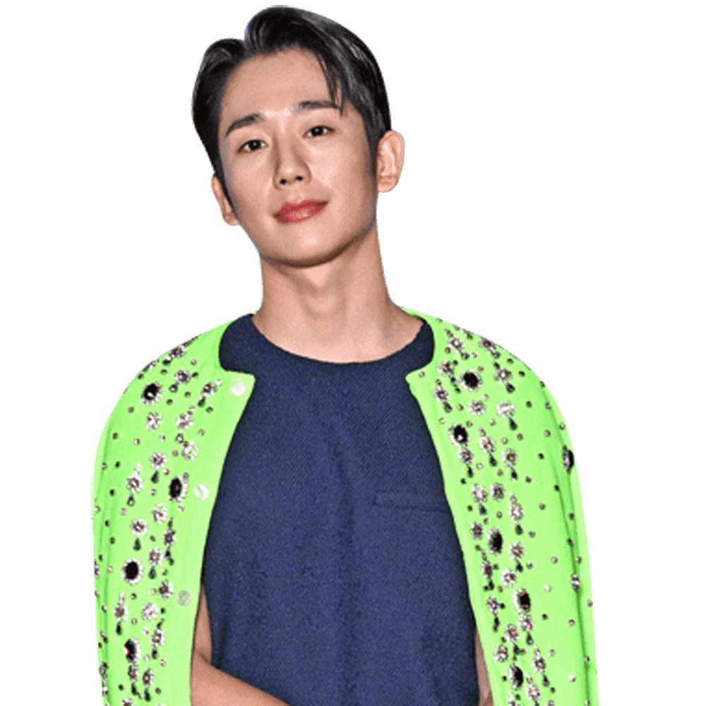 Jung Hae-In (Green Jacket) Half Body Buddy Cutout - Walmart.com