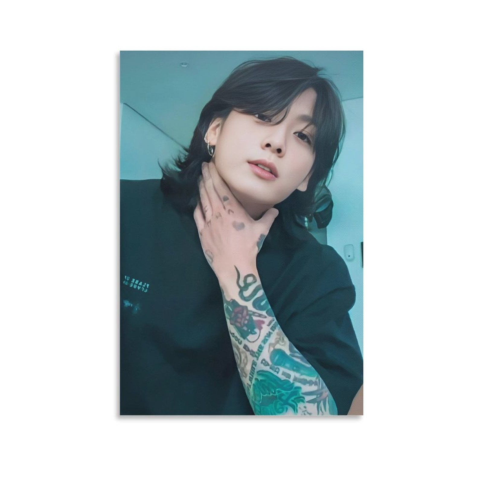 Jung Kook Poster (2)- Artworks Picture Print Poster Wall Art Painting ...