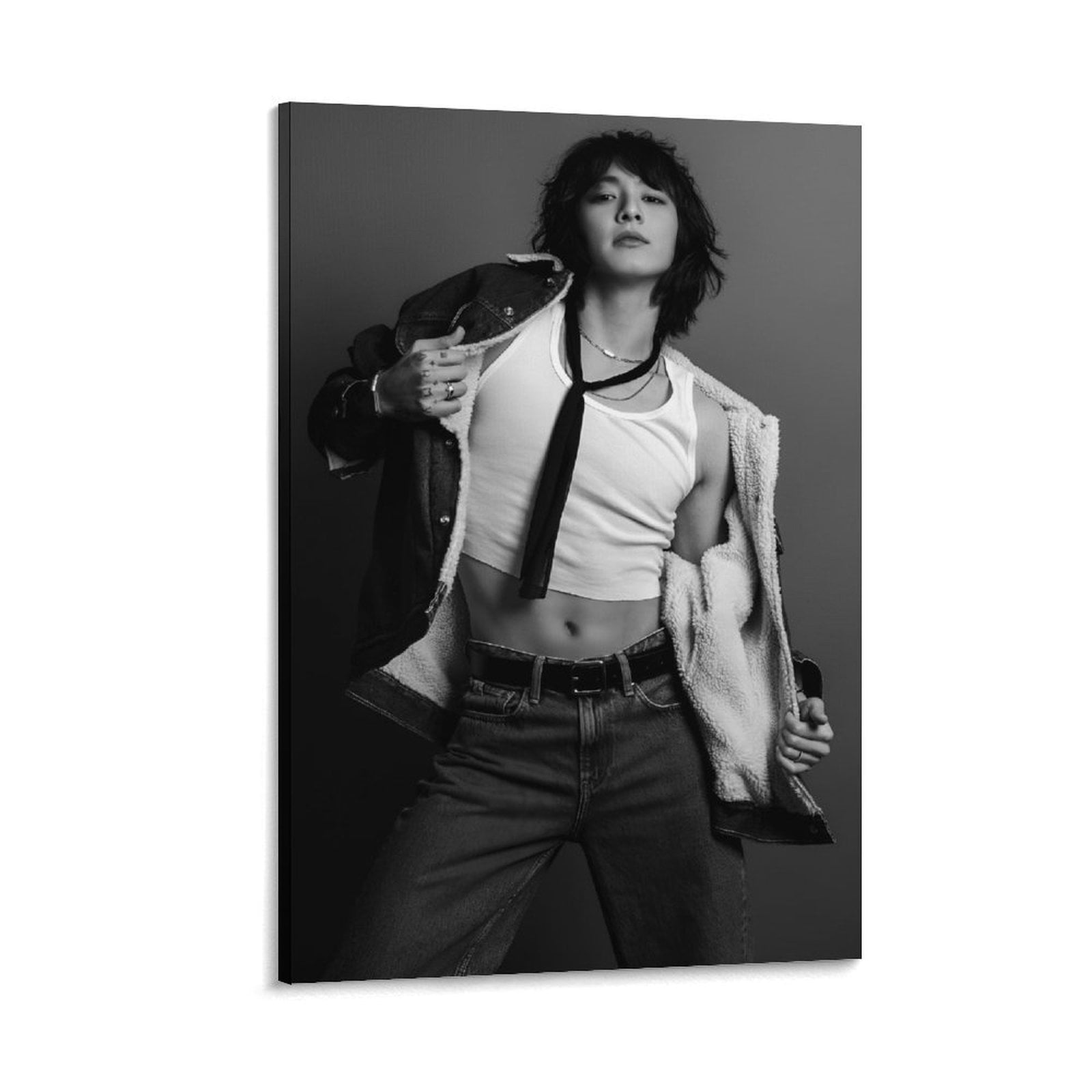 Jung Kook Poster (3) Poster Cool Artworks Painting Wall Art Canvas ...