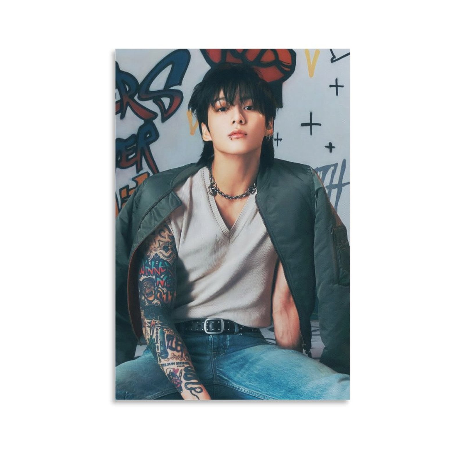 Jung Kook Posters Posters Art Print Wall Photo Paint Poster Hanging ...