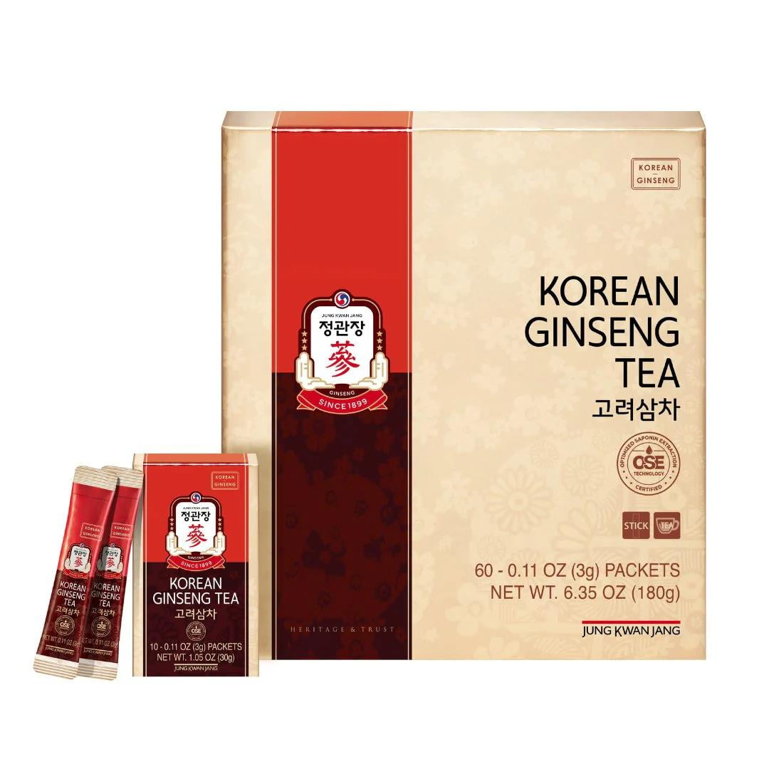 Jung Kwan JangKorean Ginseng Tea 60 Packs3g x 60 packs - Walmart.com