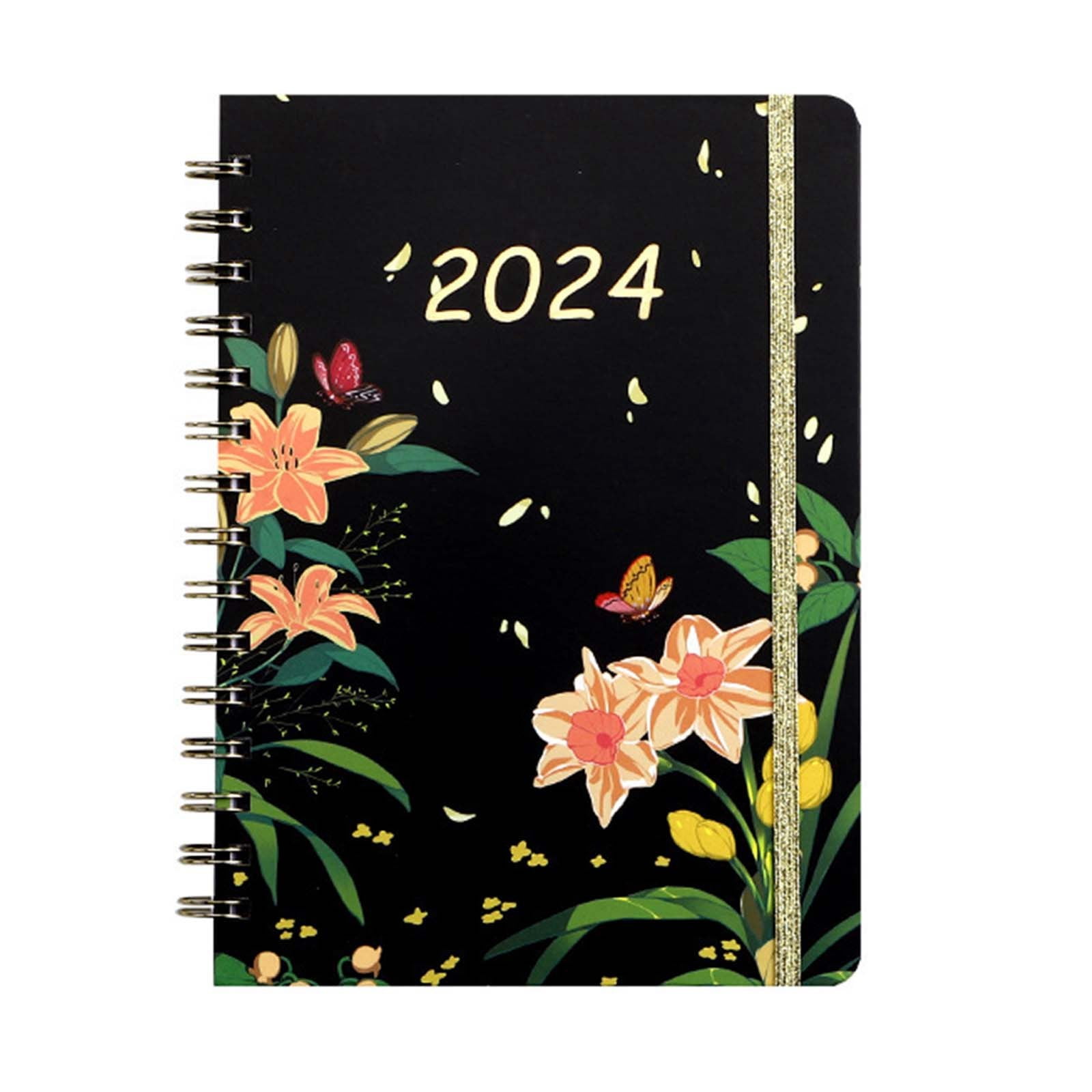 Jungdeepe 2024 Weekly And Monthly Plan Notebook Schedule Notebook ...