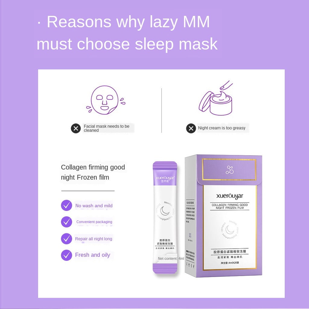 Jungdeepe 80MLCollagen Frozen Film Hydrating Moisturizing Shrink Skin ...