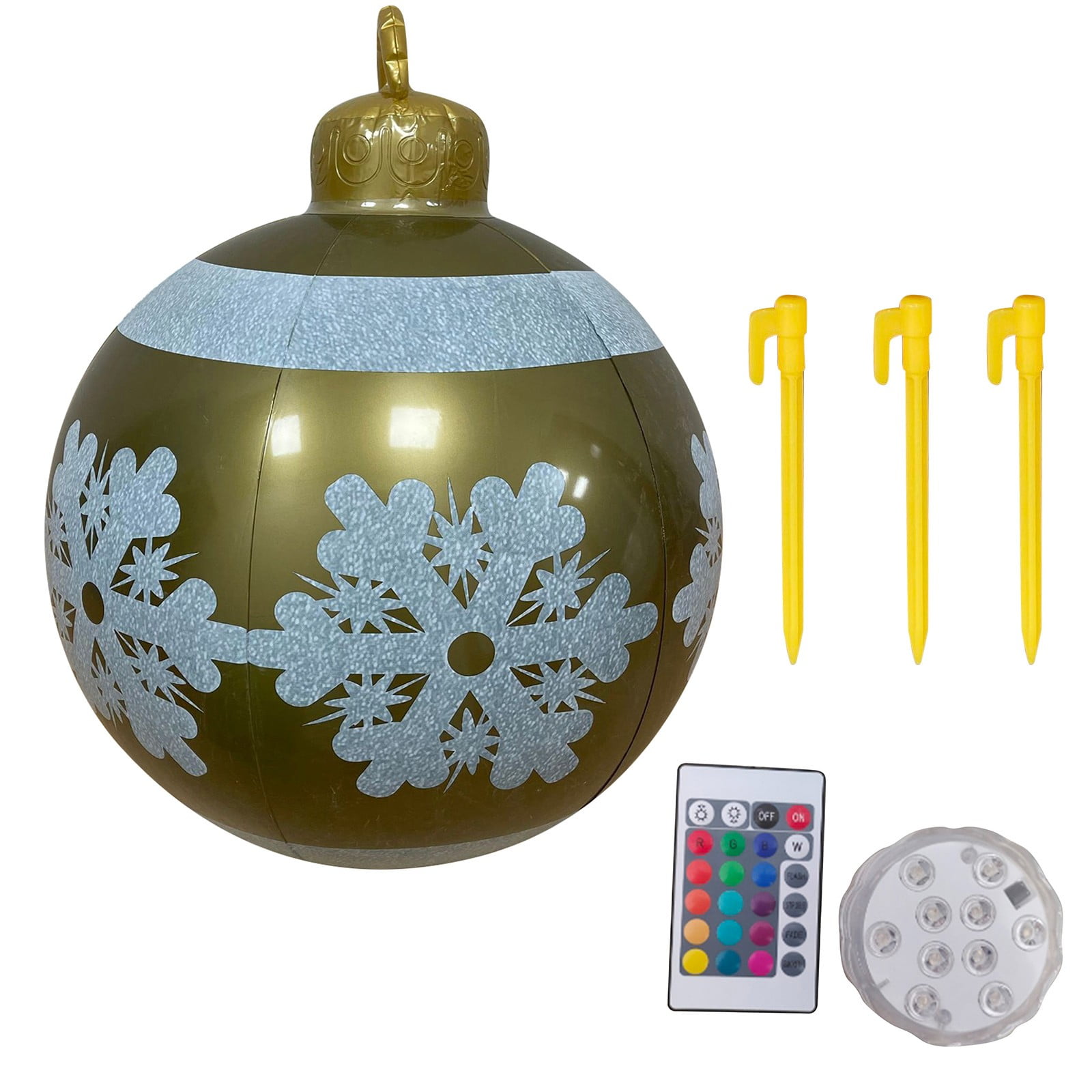 Jungdeepe Christmas Decorations 24 Inch Christmas Inflatable Balloon ...