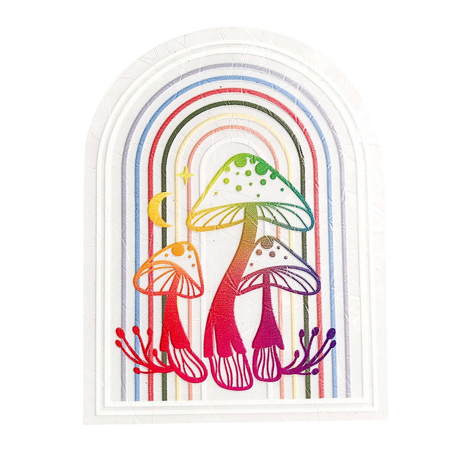 Jungdeepe Colorful Suncatcher Rainbow Static Glass Sticker Collision ...