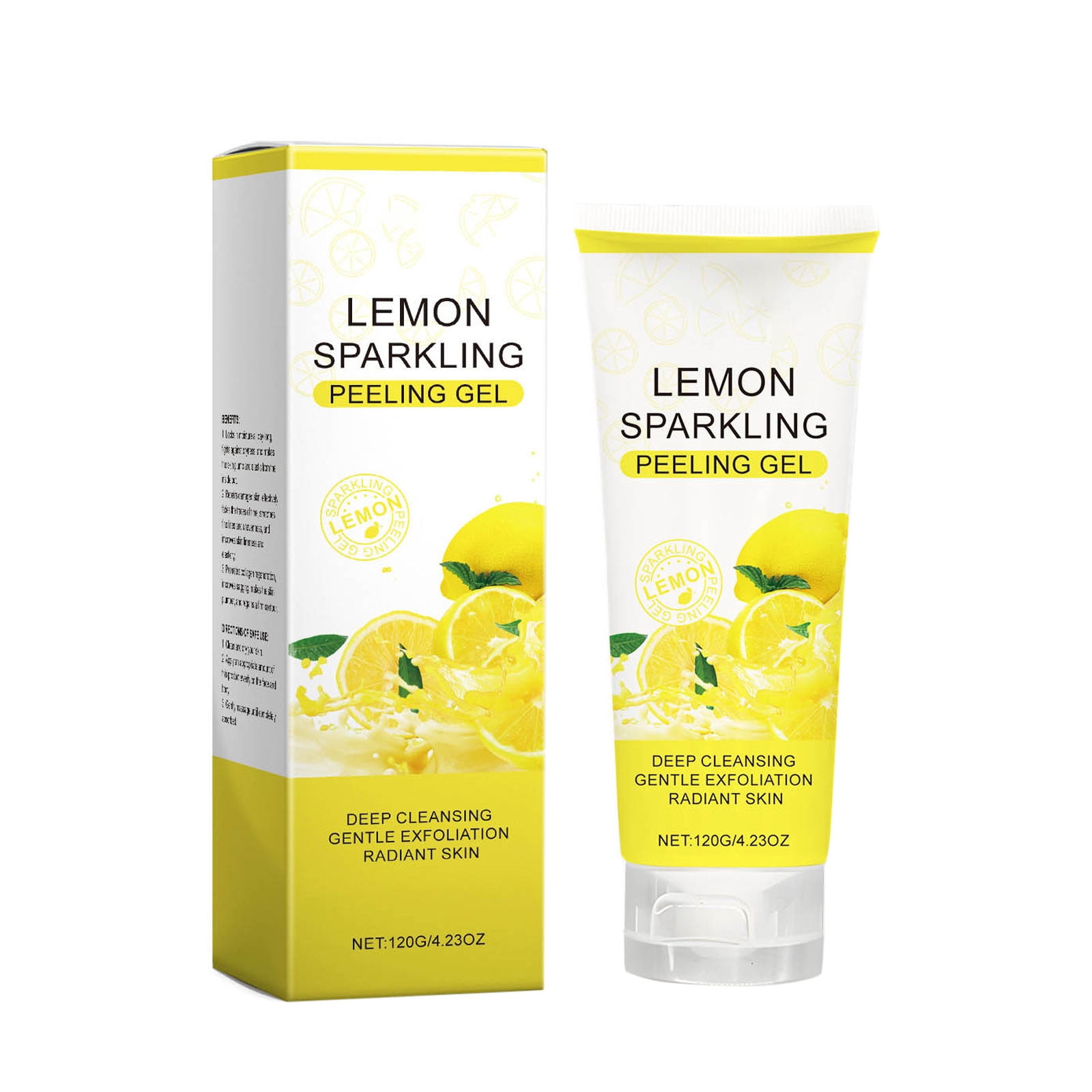 Jungdeepe Natural Exfoliating Gel Face Cleansing Scrub Exfoliating Gel ...