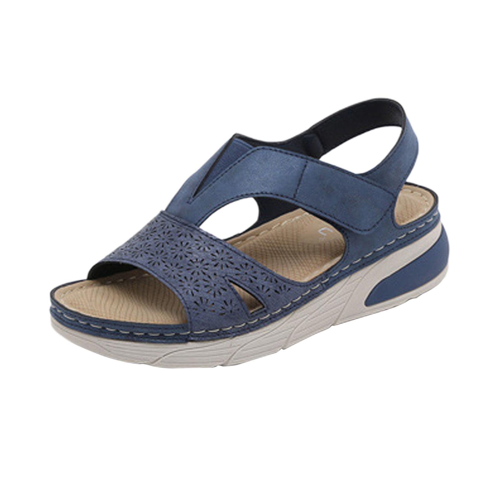 Jungdeepe New Lightweight Sandals Casual Sports Comfortable Thick Sole ...