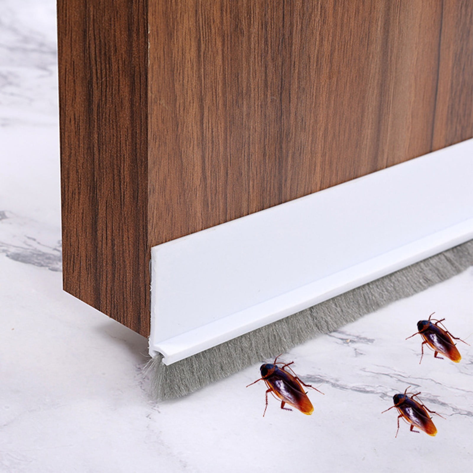 Jungdeepe Self Door Bottom Sealing Strip Household Door Seam Sound ...