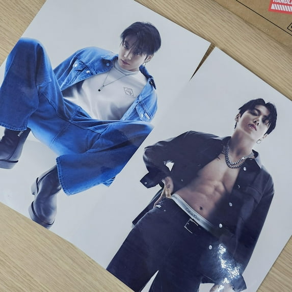 Jungkook (BTS) Calvin Klein Campaign - Premium K-Pop Idol Photo Poster ...