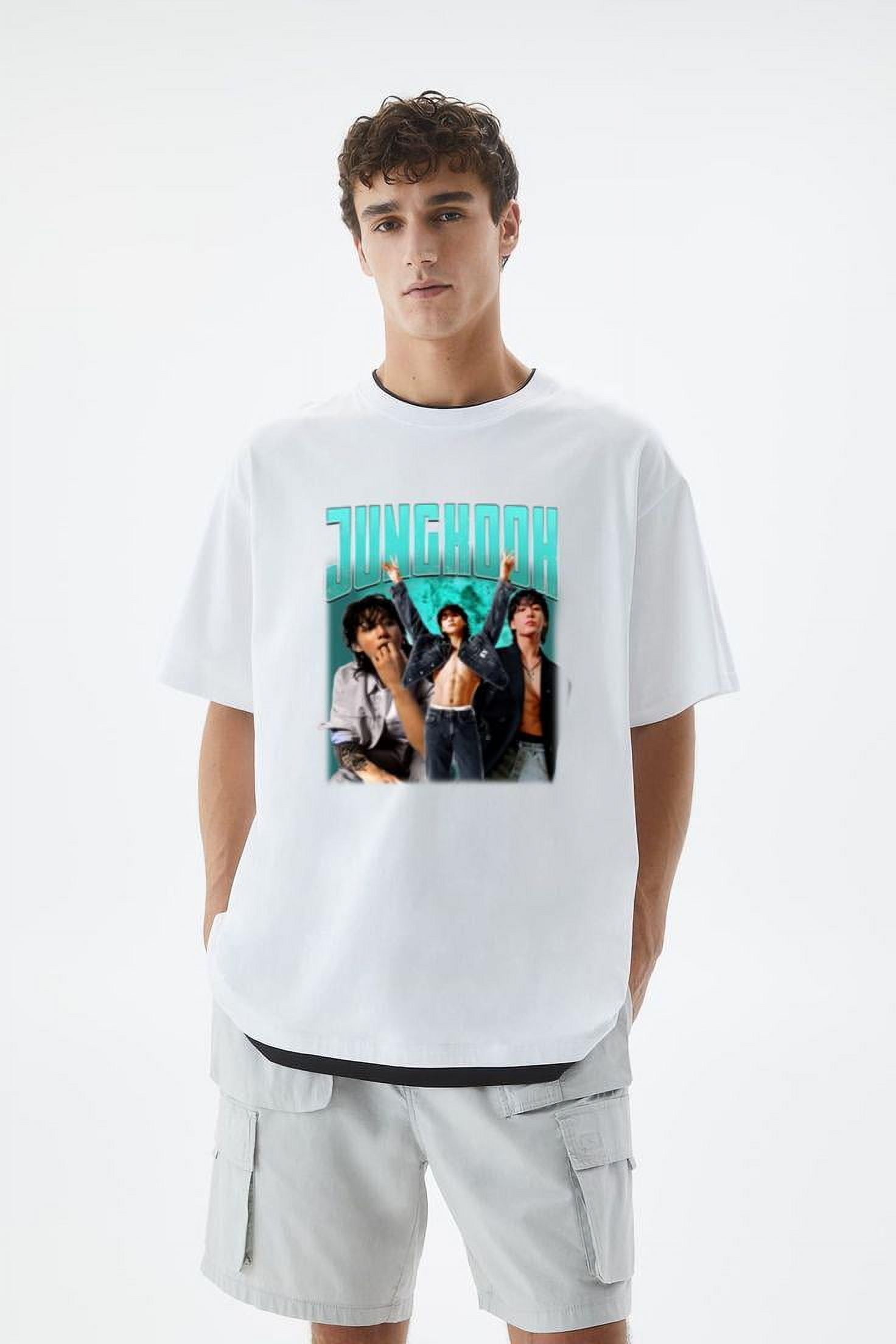 Jungkook JK Vintage T-Shirt Bad Boy Graphic Retro 90s, for men & women, up to size 5XL - Walmart.com