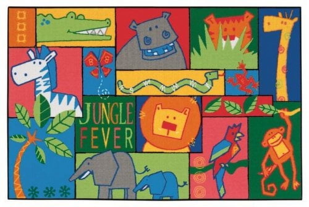 Jungle Adventure Awaits! Kid's Play Rug - Spark Imagination & Fun ...