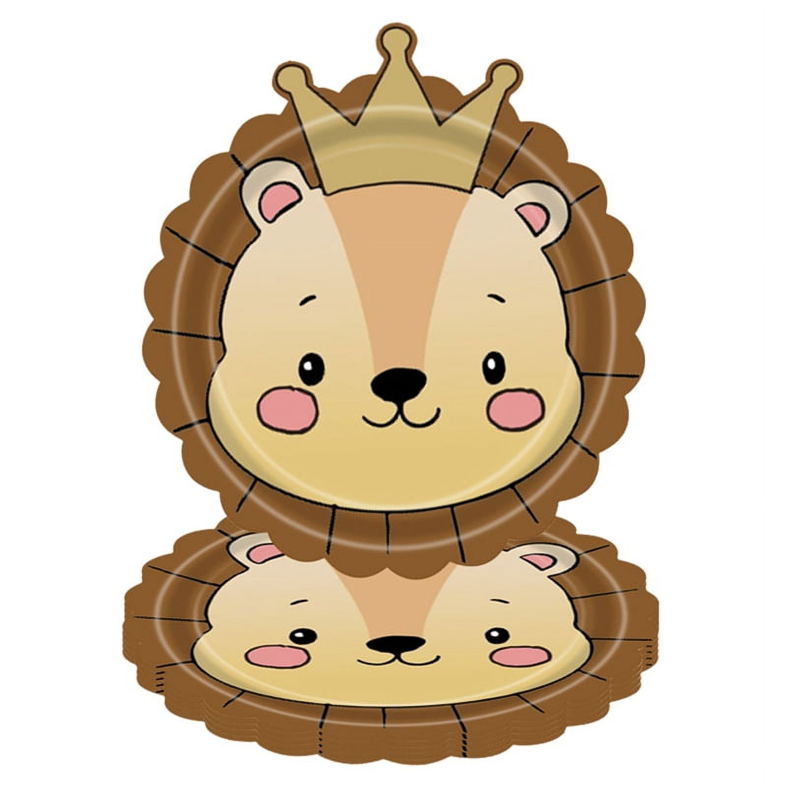 Jungle Animal Theme Paper Plate Animal Disposable Plates Cutlery Set ...