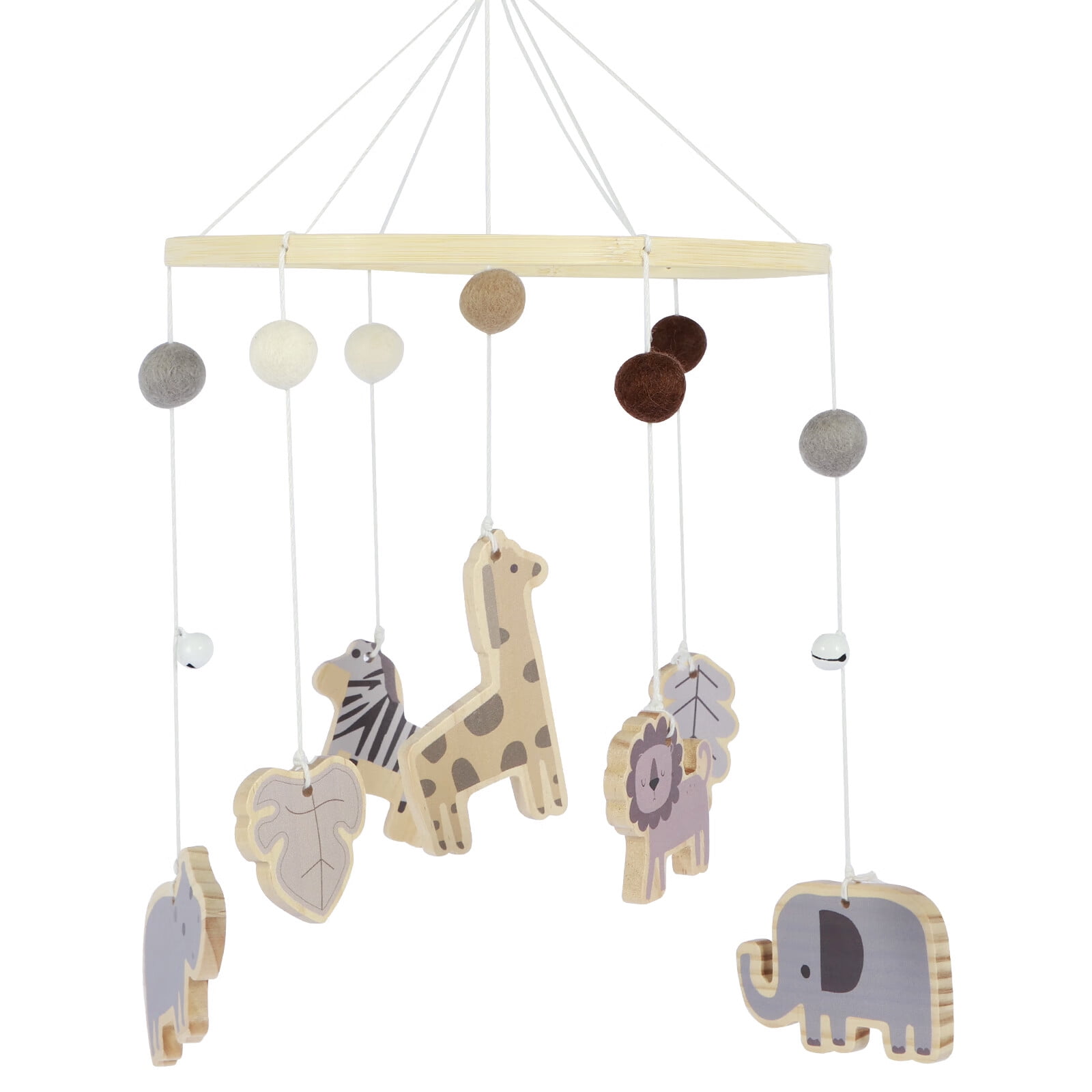 Jungle Animals Mobile for Crib Handmade Nursery Mobile Baby Bedroom ...
