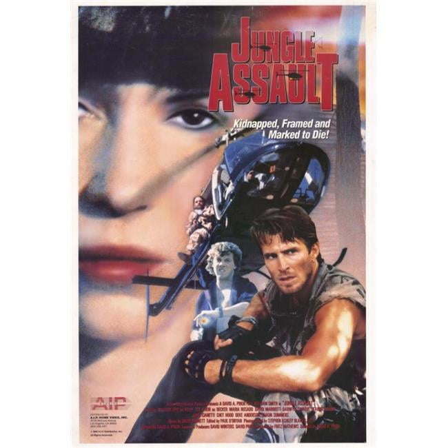 Jungle Assault Movie Poster - 27 x 40 in. - Walmart.com
