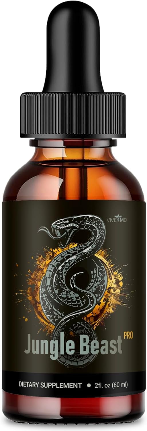 Jungle Beast Pro Prostate Supplement for Men Drops, JungleBeast Pro ...