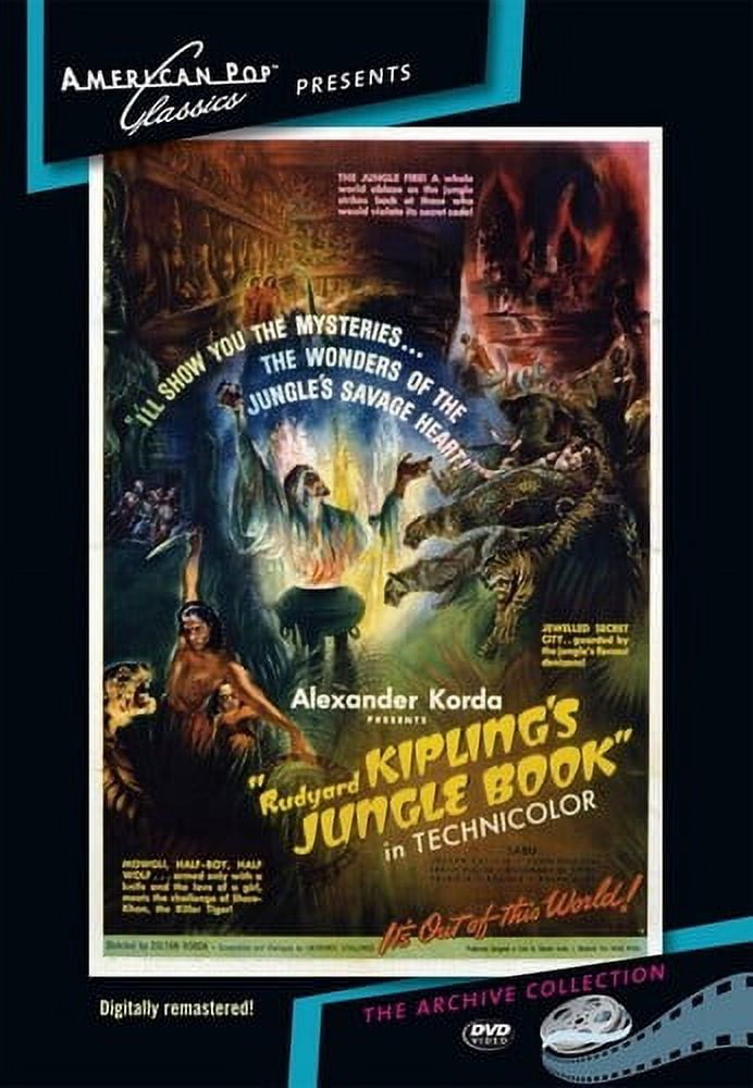 Jungle Book (DVD), American Pop Classic, Action & Adventure - Walmart.com