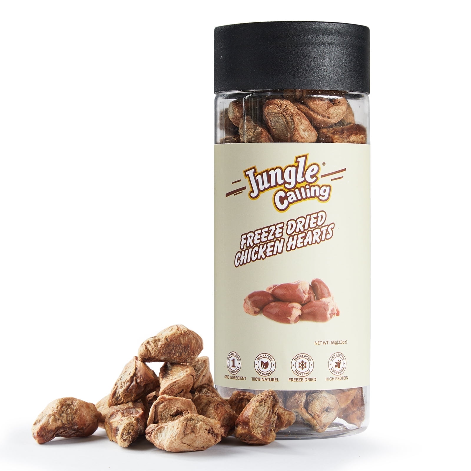 Jungle Calling Freeze Dried Cat Treats and Dog Snacks, Raw Chicken ...
