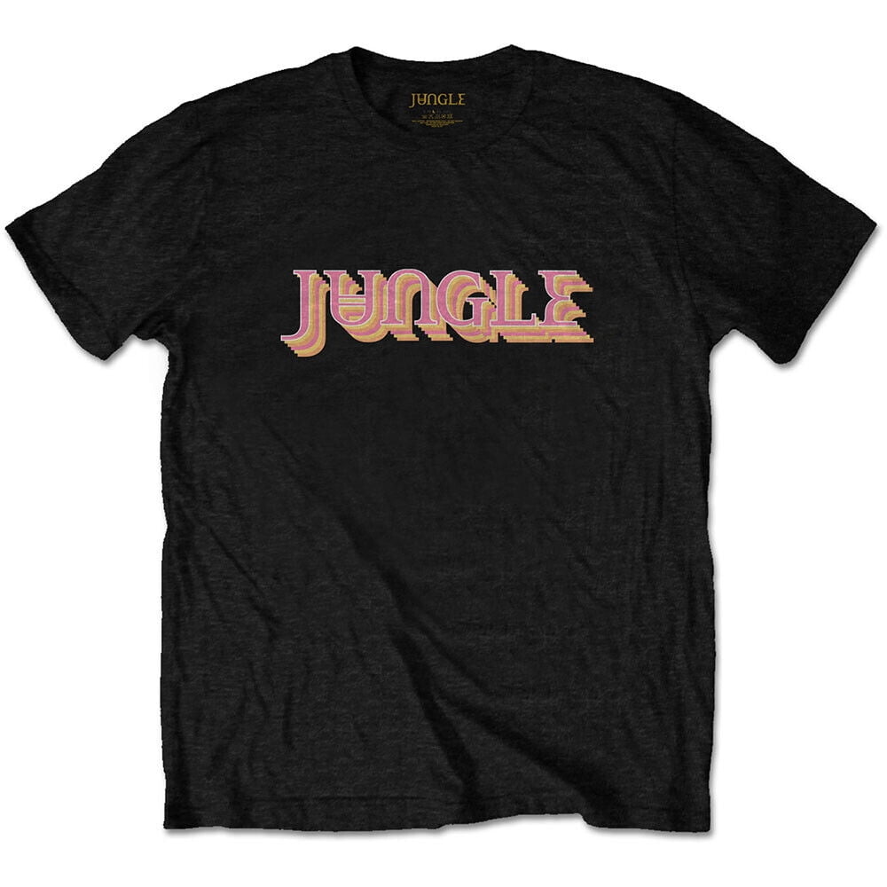 Jungle Colour Logo Black T-Shirt NEW OFFICIAL - Walmart.com