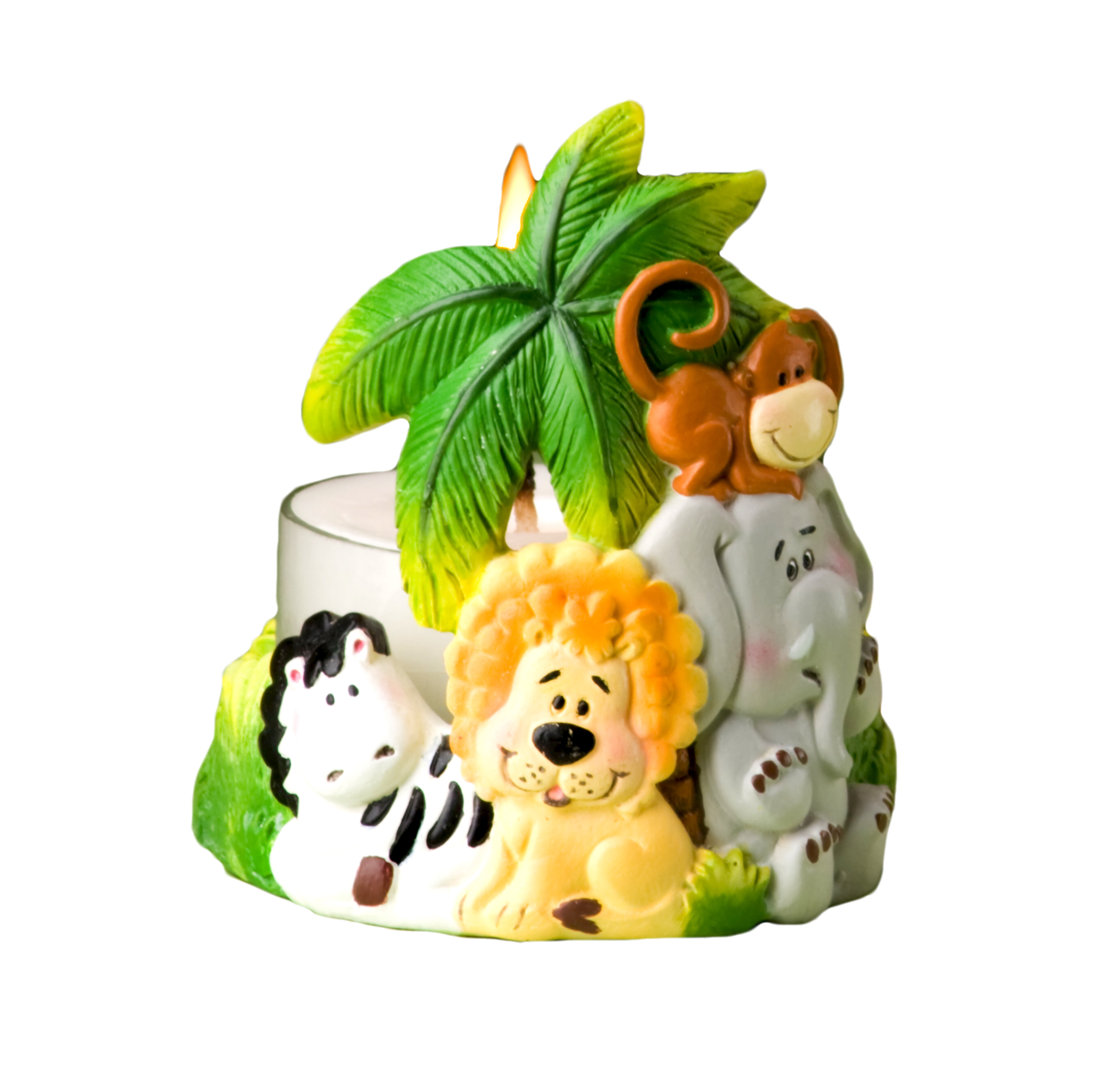 Jungle Critters Collection Candle Favors [Set of 12] - Walmart.com