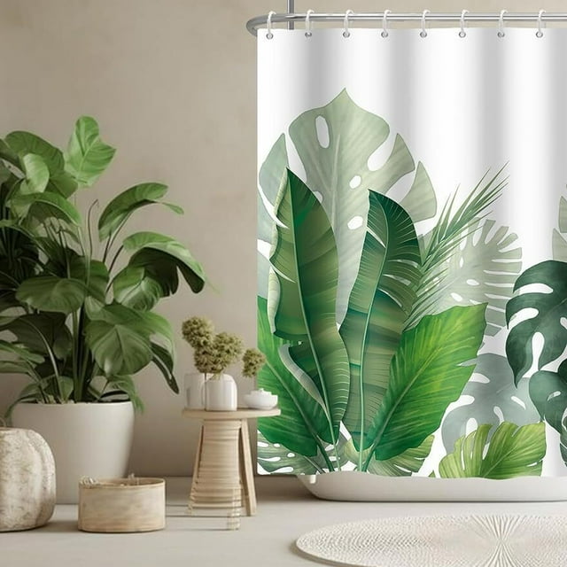 Jungle Dreams Shower Curtain Bring Tropical Paradise To Your Bathroom