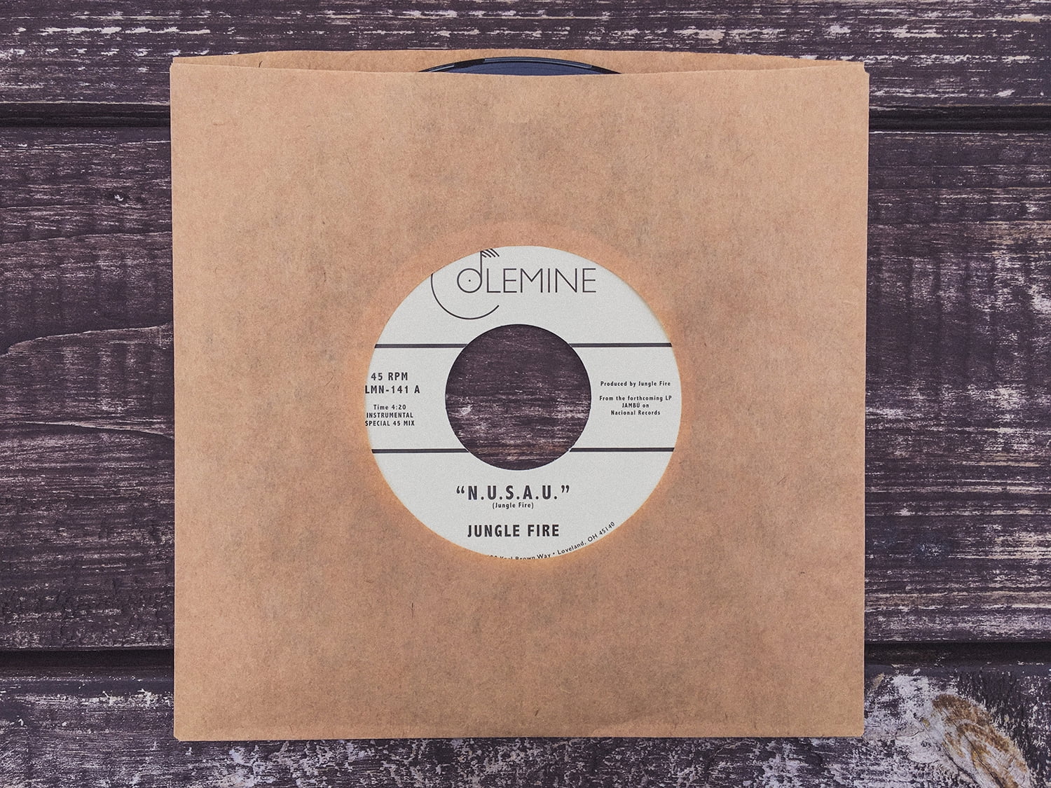 Jungle Fire - N.u.s.a.u. / La Kossa - Music & Performance - Vinyl [7 ...