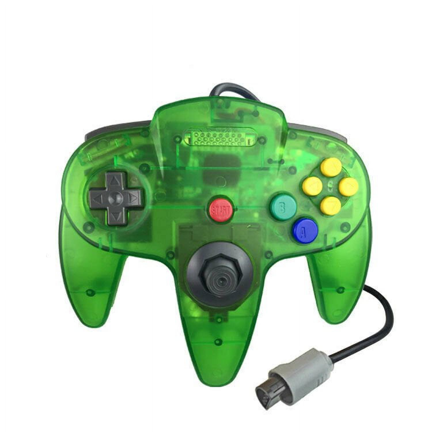 Jungle Green N64 Gamepad Controller for Nintendo 64 Tight Joystick Free ...