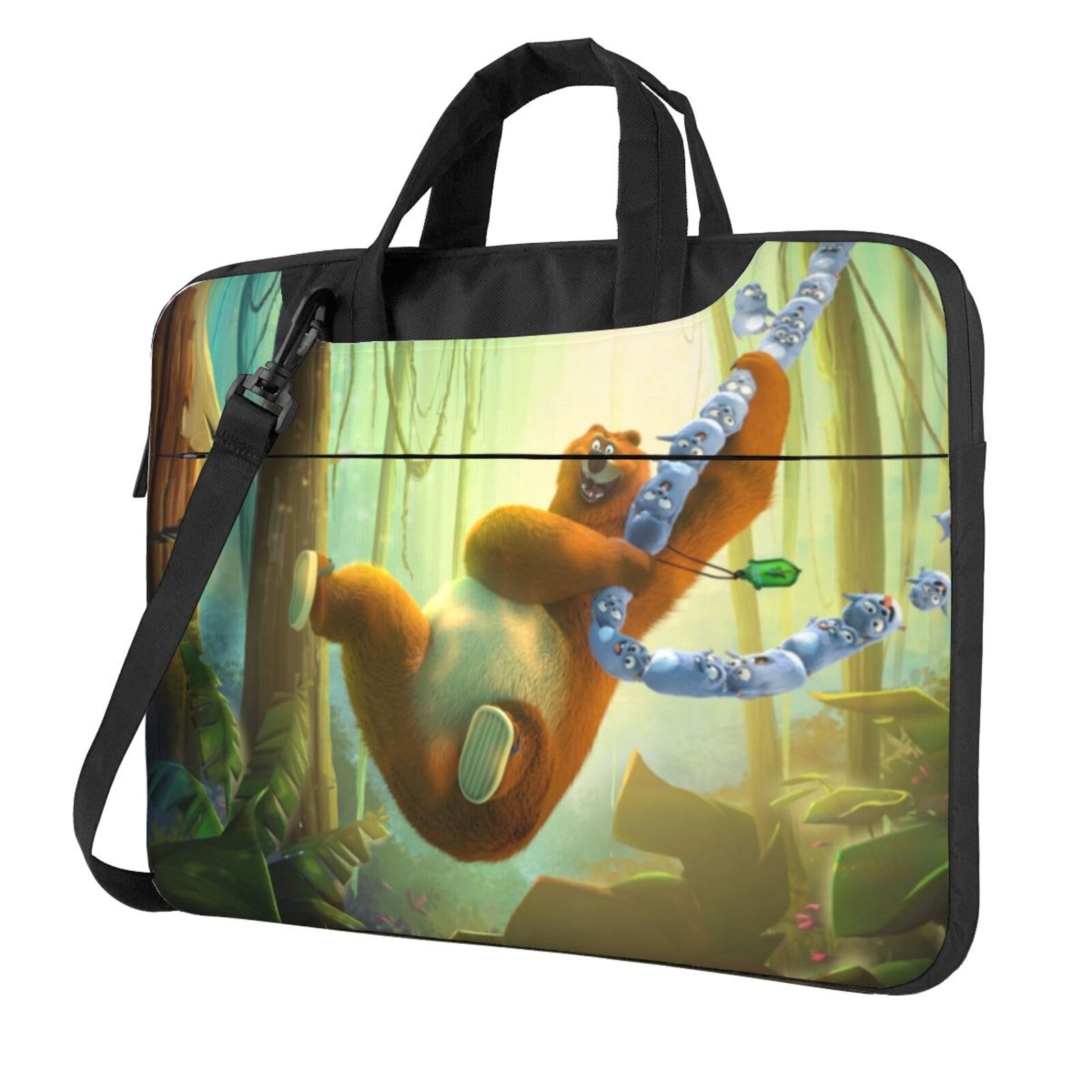 Jungle Grizzy And the Lemmings Laptop Bag Portable Shoulder Laptop Case ...