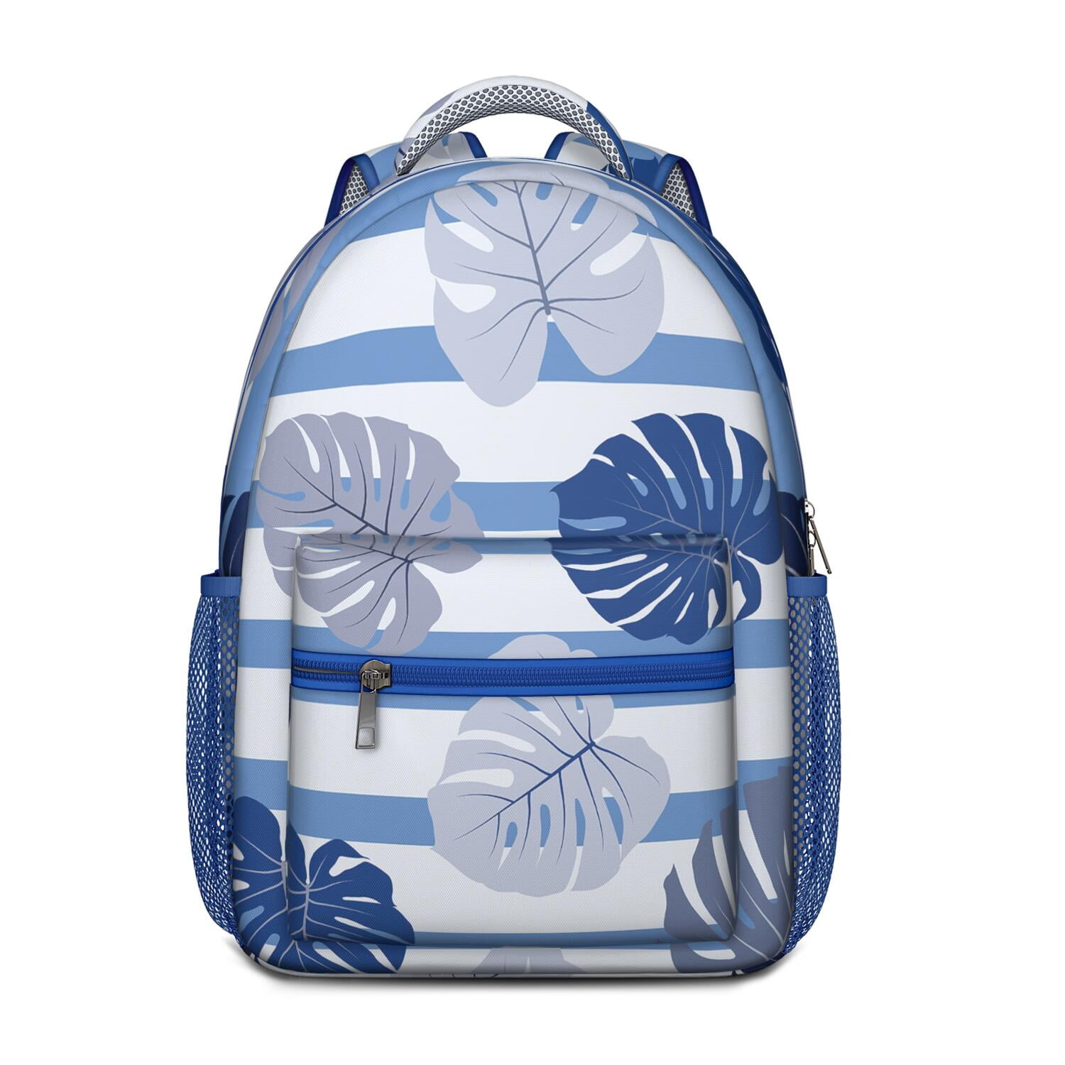 Jungle Leaves Waterproof Backpack - Colorful Exotic Design with ...