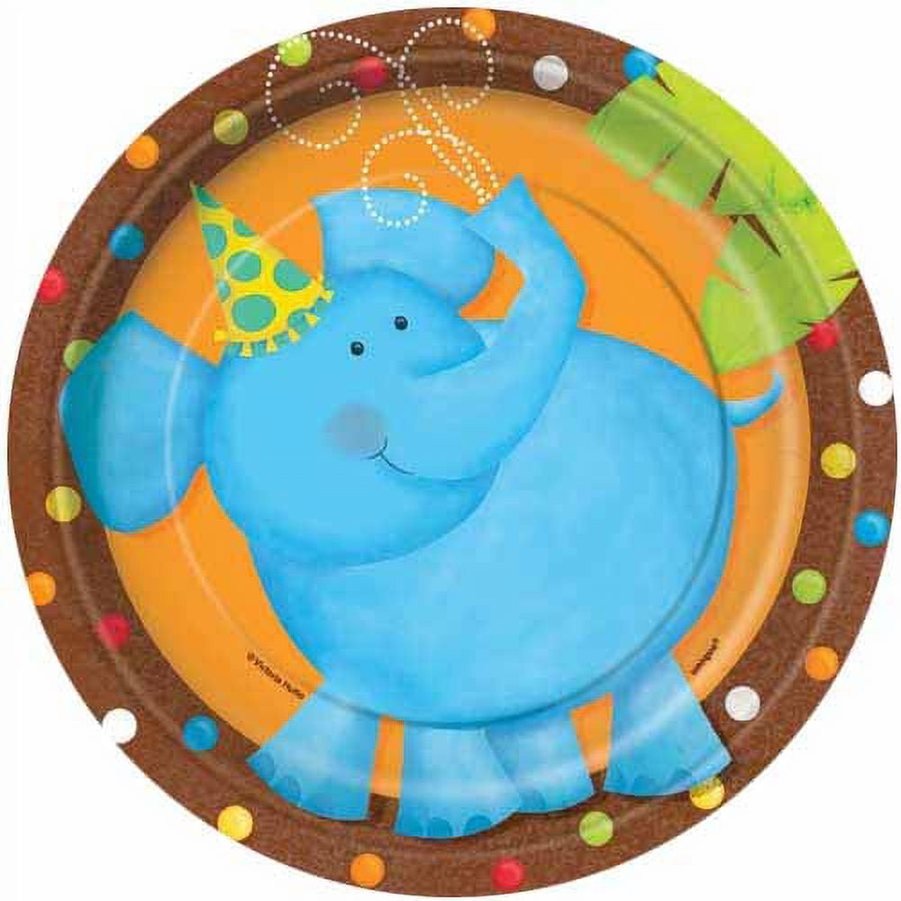 Jungle Party Small Paper Plates (8ct) - Walmart.com