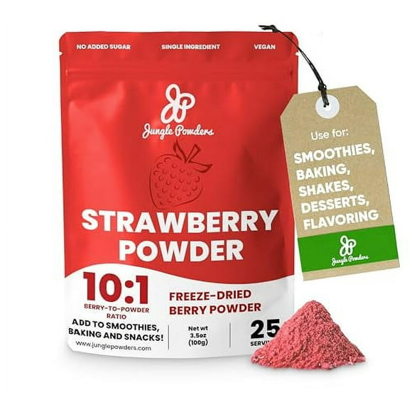 Freeze Dried Strawberry Powder