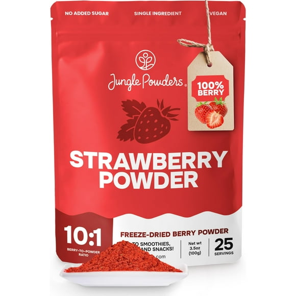 Freeze Dried Strawberry Powder